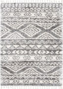 Koberec Aztec 200x300 Boho Shaggy s třásněmi v28
