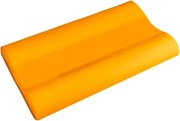 Bellatex Polštář anatomický líná pěna 60x33 cm , výška je 9-11 cm jersey  Oranžová