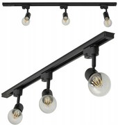 BERGE LED lišta 1m + 3x bodové světlo E27 - Sada