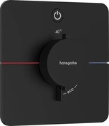 Sprchová baterie Hansgrohe ShowerSelect Comfort Q bez podomítkového tělesa matná černá 15581670