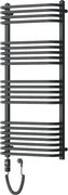 Mexen Apollo, elektrické topné těleso 1210x550 mm + topná tyč 600 W, antracitová, W117-1210-550-2600-66