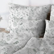 Mušelínové prodloužené povlečení Lístky Velikost: 140 x 220 + 70 x 90