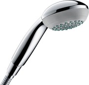 Hansgrohe Ruční sprcha Crometta 85 Mono, 1 proud, šedá/chrom, pr. 85 mm