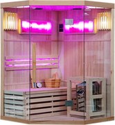 BPS-koupelny Finská sauna Relax HYD-3939 120x120, 1-2 osoby