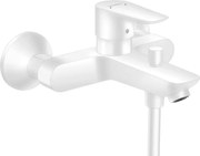 Hansgrohe Talis E, nástěnná páková vanová baterie, bílá matná, 71740700