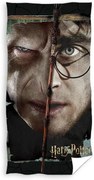 Carbotex Plážová osuška 70x140 Harry Potter černá bavlna 320g/m2 C24