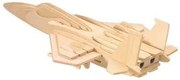 Woodcraft Dřevěné 3D puzzle Stíhačka