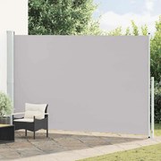Zatahovací boční markýza 220 x 514 cm šedá 313431