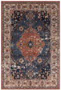 Modrý koberec Cure Blue Retro Rozměry: 155x230 cm