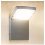 Brilagi - LED Venkovní nástěnné svítidlo RIANO LED/8W/230V stříbrná IP65
