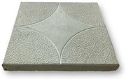Báča Beton Plošná dlažba chodníková protiskluzová - Hvězdice (30 x 30 x 3 cm) Barva: Antracit, Objednávám: Metry čtvereční
