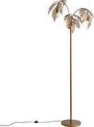 Vintage stojací lampa zlatá 193 cm 3-světlo - Botanica