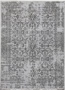 Ručne viazaný kusový koberec Diamond DC-JK 1 silver / black, 180x275, šedá, chodba / predsieň, Diamond Carpets India