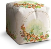 Sablio Taburet Cube Dary podzimu - 50x50x50 cm