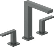 Hansgrohe Tecturis E - Umyvadlová baterie s výpustí Push-Open, 3-otvorová instalace, EcoSmart+, kartáčovaný černý chrom 73030340
