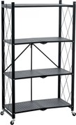 Regál Racks RAW4T, kovový, 4 police (72 x 34 x 127 cm)