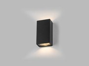 LED2 5100434D LED2 Nástěnné venkovní svítidlo BLOCK, A DALI/PUSH DIM 6W 3000K antracit - LED2 Lighting