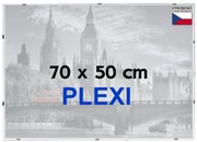 Příslušenství k puzzle bfhm rám na puzzle euroclip, 70 x 50 cm, plexisklo