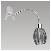 Lampa s klipem EZZO 1xG9/33W/230V kouřová