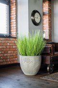 Květináč VIRINGO, vláknocement, výška 44 cm, šedý struktura
