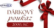 Dárkový poukaz v hodnotě 2.000,- Kč