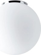 OS STY61236 STYX 3 stropní/nástěnné skleněné svítidlo chrom / bílá IP65 3000 K 20W LED - OSMONT
