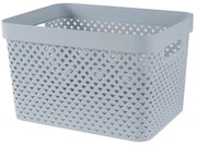 Světle modrý plastový úložný box 35,5x26x22 cm Pure – Curver