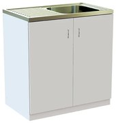 BPS-koupelny Kuchyňská skříňka spodní s dřezem KCH-401 B 80