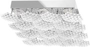 Toolight Toolight, LED stropní svítidlo 38x35cm, 40W, 4000K, 3600lm, MS015-C, chromová, OSW-09627