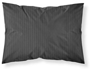 Detexpol Povlak na polštář Adamash 40x40 černý jednobarevné pruhy 1 cm Pure