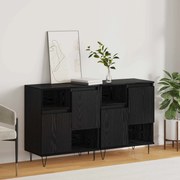 Servírovací skříň 2 ks Černý dub 60 x 35 x 70 cm 3394550