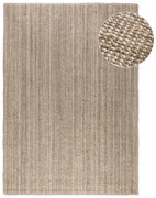 Taupe jutový koberec 160x230 cm Bouclé – Hanse Home