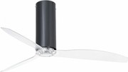 FARO 32035 TUBE FAN, černá/transparentní, stropní ventilátor s DC motorem - FARO