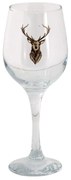 Sklenice na víno s jelenem ok – 300 ml