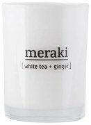 Vonná svíčka White tea & Ginger Meraki