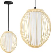 Toolight Toolight, stropní svítidlo 1xE27 APP1634-1CP, přírodní hnědá, OSW-03616