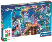 Clementoni - Puzzle 104 Disney: Magické momenty