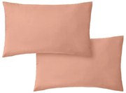 Povlaky na polštáře z bavlněného perkálu v sadě 2 ks 50x75 cm Cotton Percale – Bianca