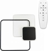 Toolight Toolight, LED stropní svítidlo + dálkové ovládání, APP1712-C, černá matná, OSW-04041