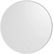 Sapho Sapho, NOTION SLIM kulaté zrcadlo v rámu, průměr 80cm, bílá mat, NT800W