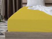 Jersey prostěradlo EXCLUSIVE žluté 160 x 200 cm
