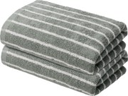 Livarno® Froté ručník, 2 kusy, 50 x 100 cm (zelená)