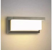 Brilagi - LED Venkovní nástěnné svítidlo BRICKY LED/12W/230V šedá IP54