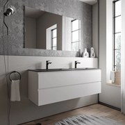 Koupelnová skříňka AVA 160 s umyvadlem z minerálního odlitku CREAM - možnost volby barvy