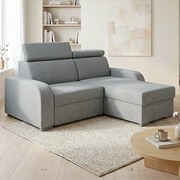 Malá sedací souprava OSLO L | 185x170 | nerozkládací se 2 úložnými prostory | VÝBĚR TKANIN