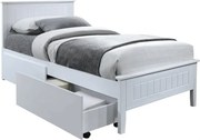 Postel 90x200, bílá, MIDEA Kondela 0000252399