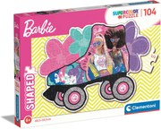 Clementoni - Obrysové puzzle 104 Barbie BRUSLE