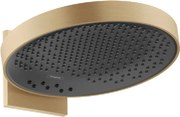 Hansgrohe Rainfinity, hlavová sprcha 360 3jet s připojením na zeď, kartáčovaný bronz, HAN-26234140
