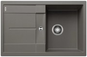 Blanco Metra 45 S, silgranitový dřez 780x500x190 mm, 1-komorový, šedá vulkán, BLA-527289
