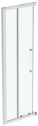 Ideal Standard i.Life - Posuvné sprchové dveře, dvoudílné, 70 cm, silver bright/čiré sklo T4854EO